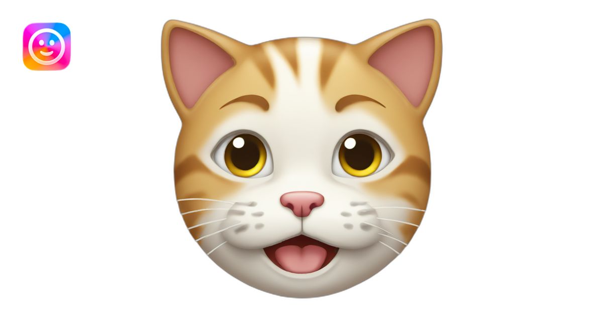 crying happy cat emoji | AI Emoji Generator