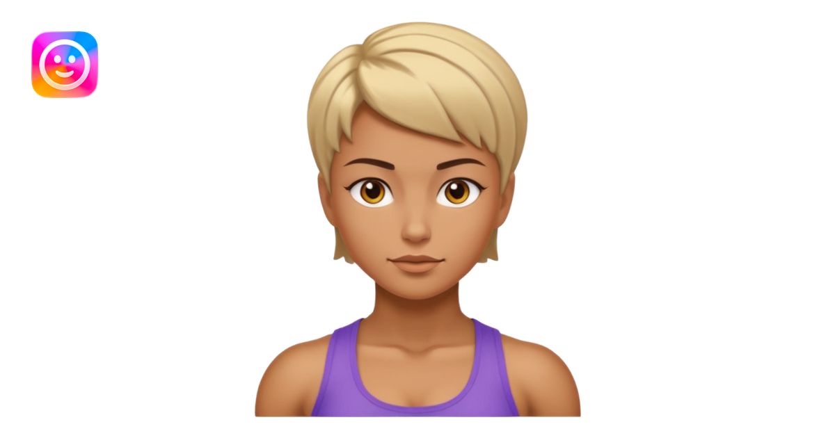 macho girl, different ones emoji | AI Emoji Generator