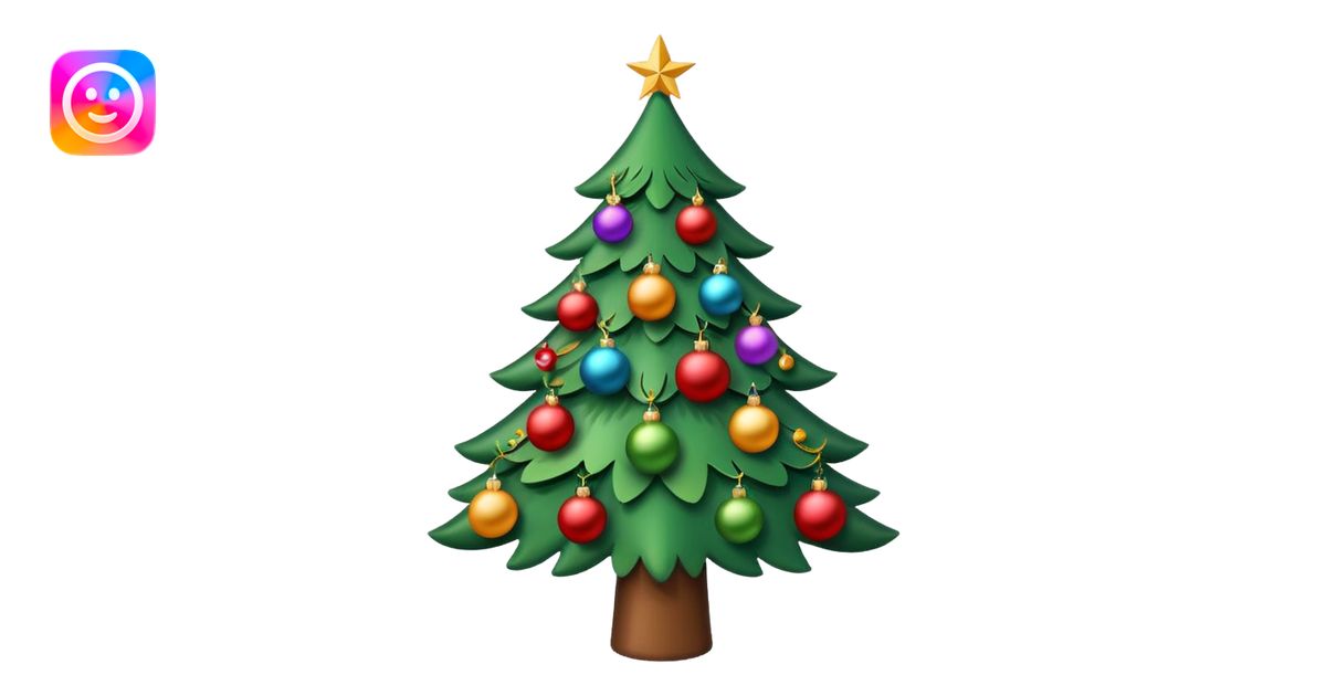 christmas tree emoji | AI Emoji Generator