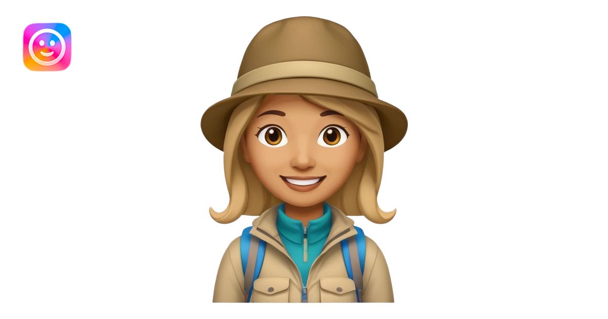 memoji face iphone: celebrity women hiking emoji | AI Emoji Generator