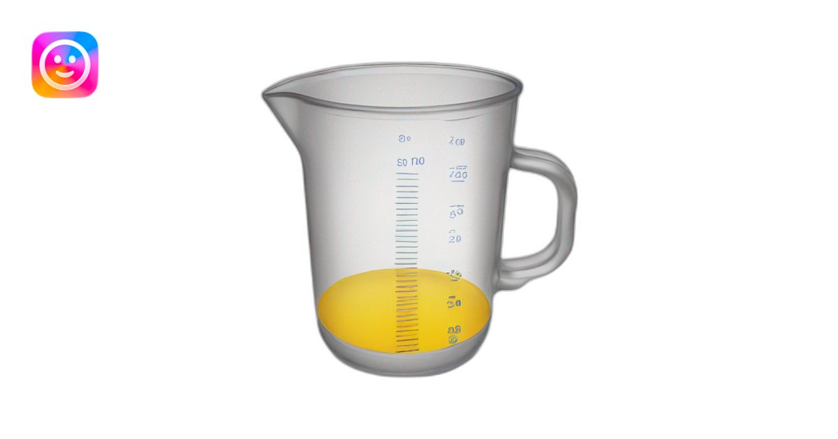 Measuring Cup emoji | AI Emoji Generator