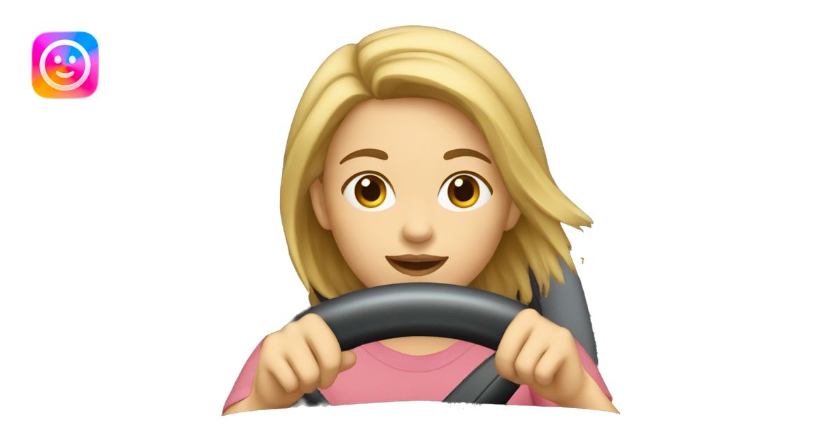 girl driving emoji | AI Emoji Generator