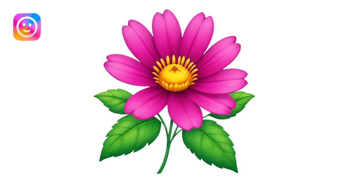 Flower emoji | AI Emoji Generator