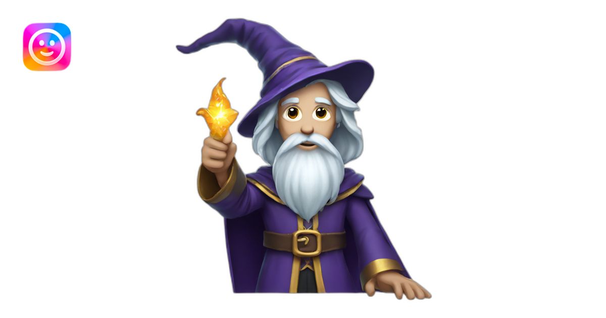 magic wizard emoji | AI Emoji Generator