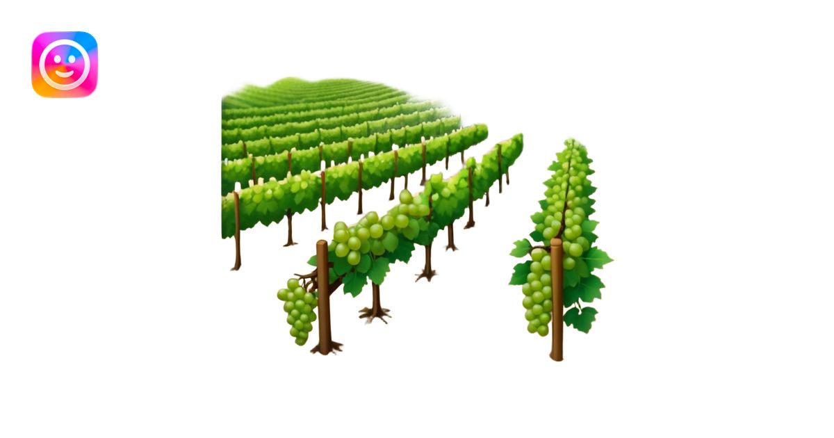 wine field emoji | AI Emoji Generator