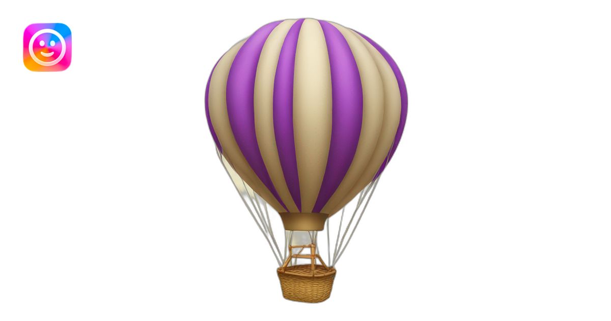 air balloon emoji | AI Emoji Generator