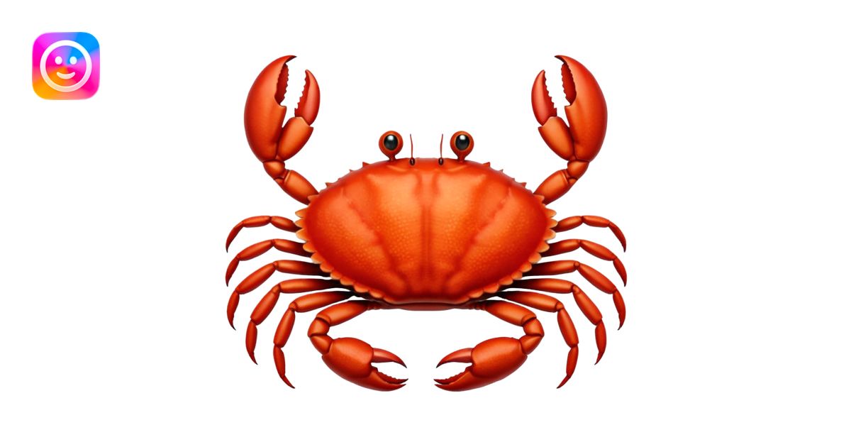 crab emoji | AI Emoji Generator