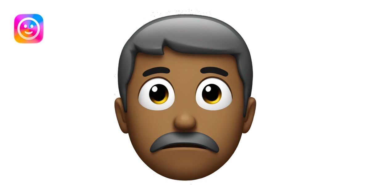swollen sad head emoji | AI Emoji Generator