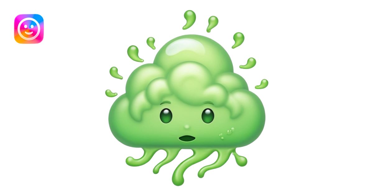cyanide poison, light green emoji | AI Emoji Generator