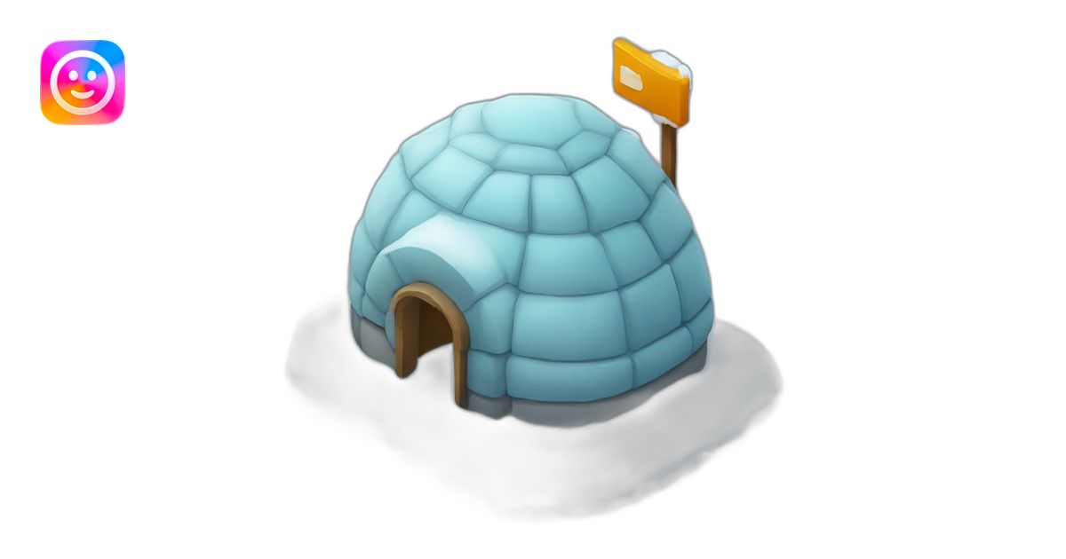 igloo one team sign emoji | AI Emoji Generator