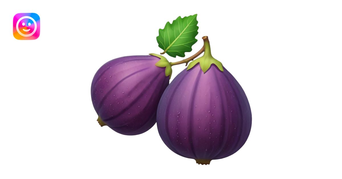 fig fruit emoji | AI Emoji Generator