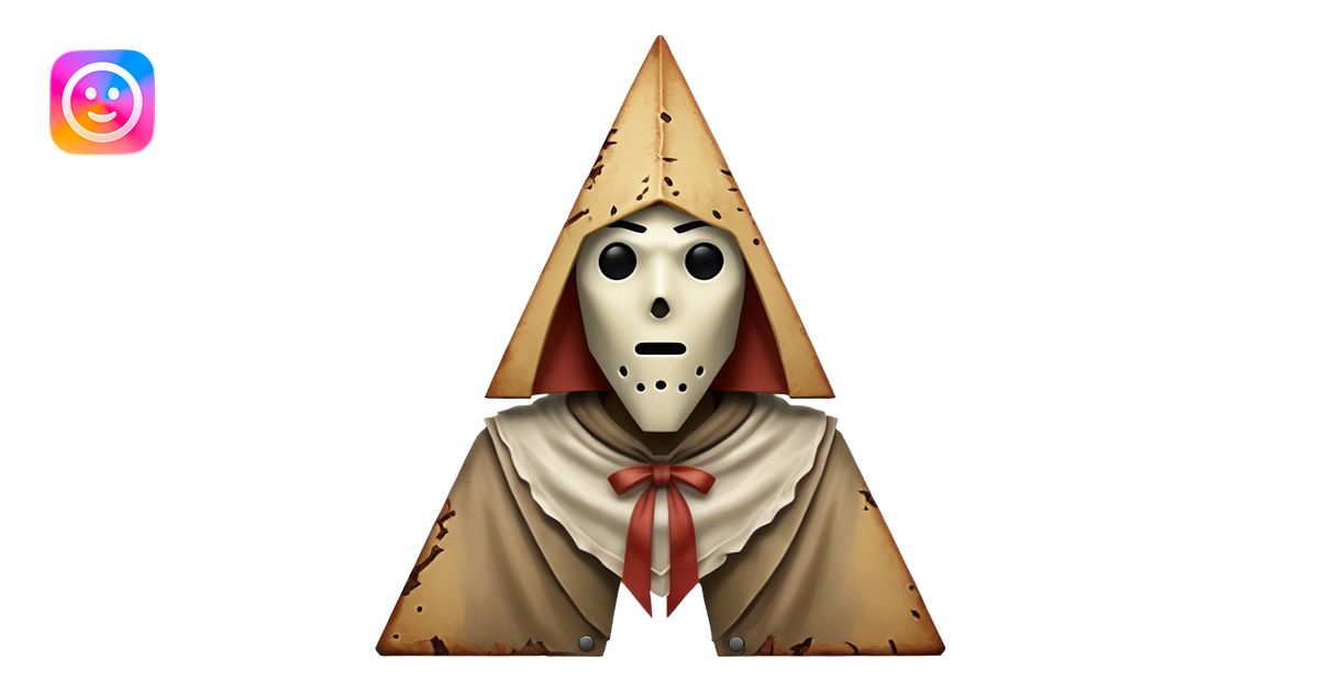 Pyramid Head from Silent Hill emoji | AI Emoji Generator