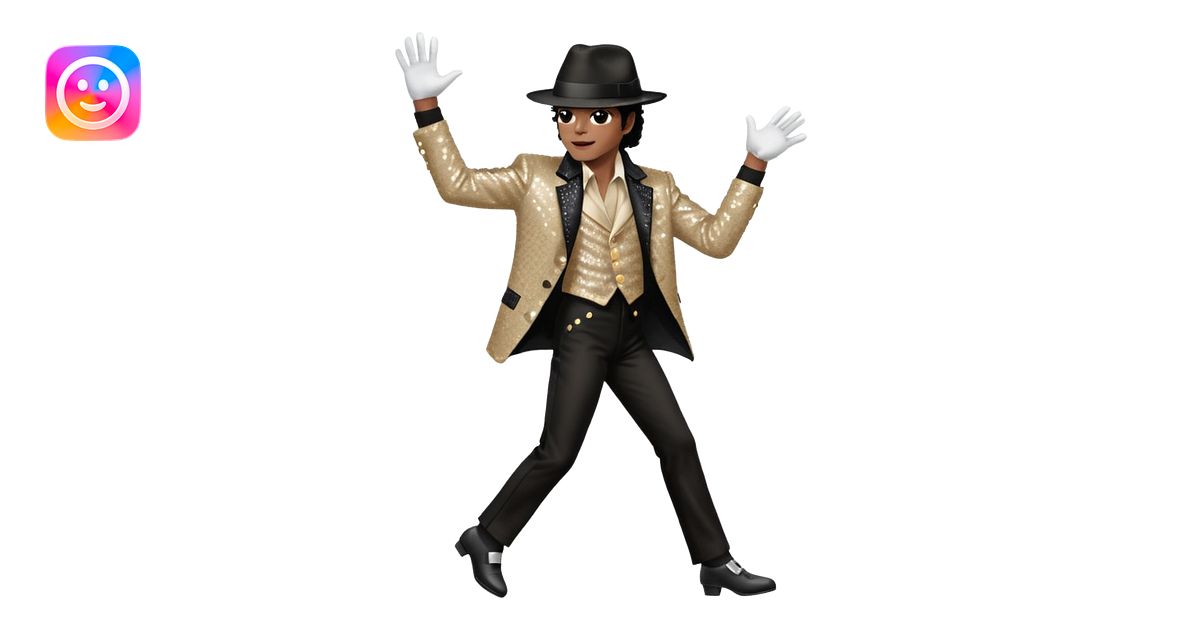 Michael jackson moonwalk emoji | AI Emoji Generator