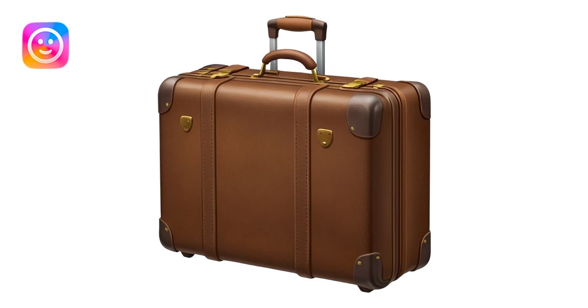 travel suitcase emoji | AI Emoji Generator