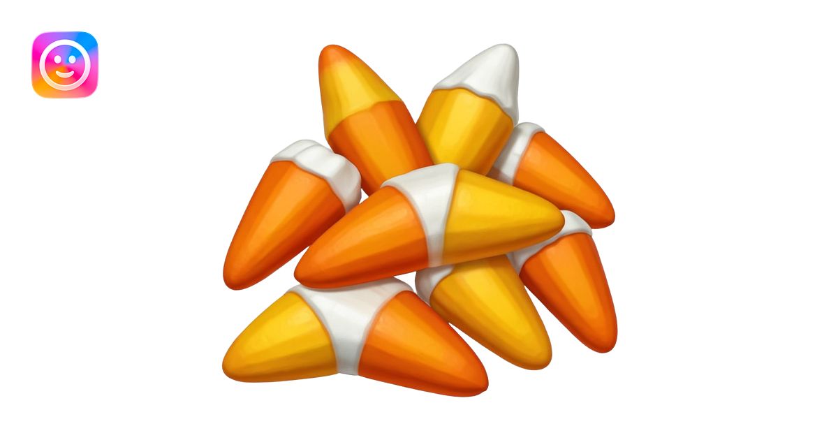 Candy Corn emoji | AI Emoji Generator