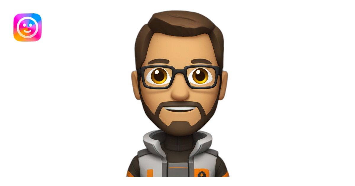 Gordon Freeman emoji | AI Emoji Generator