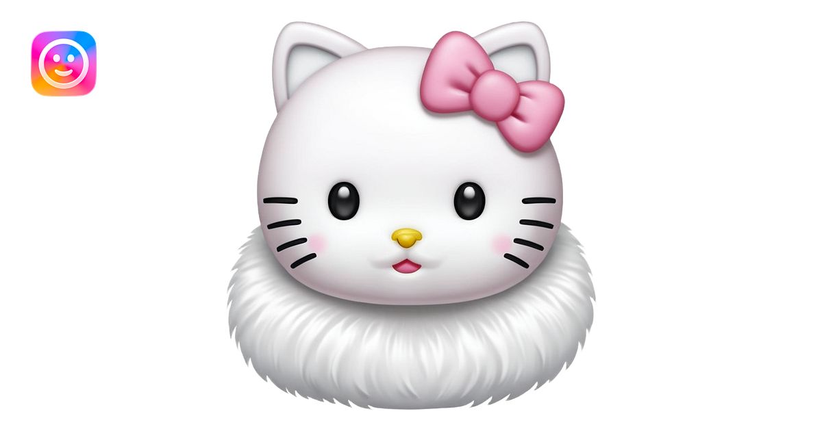Hello Kitty emoji | AI Emoji Generator