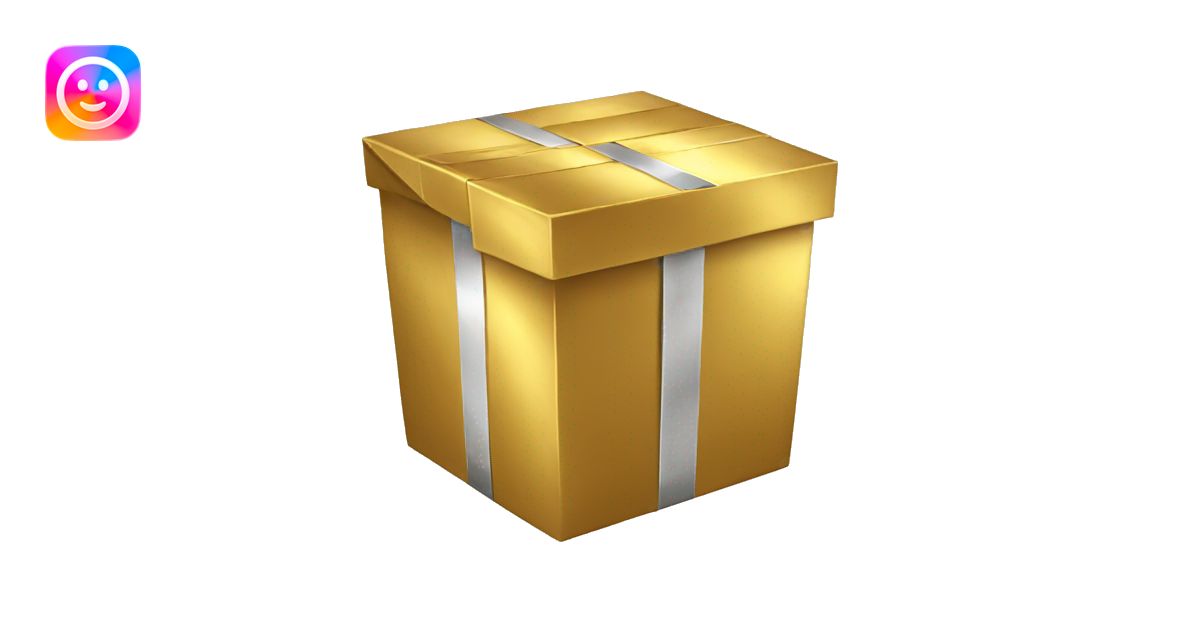 golden box emoji | AI Emoji Generator