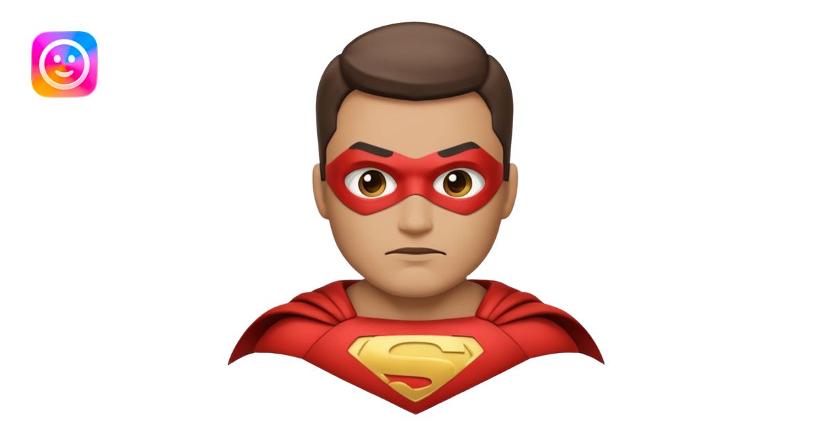 Generate super hero abstract emoji, father in superhero family emoji ...