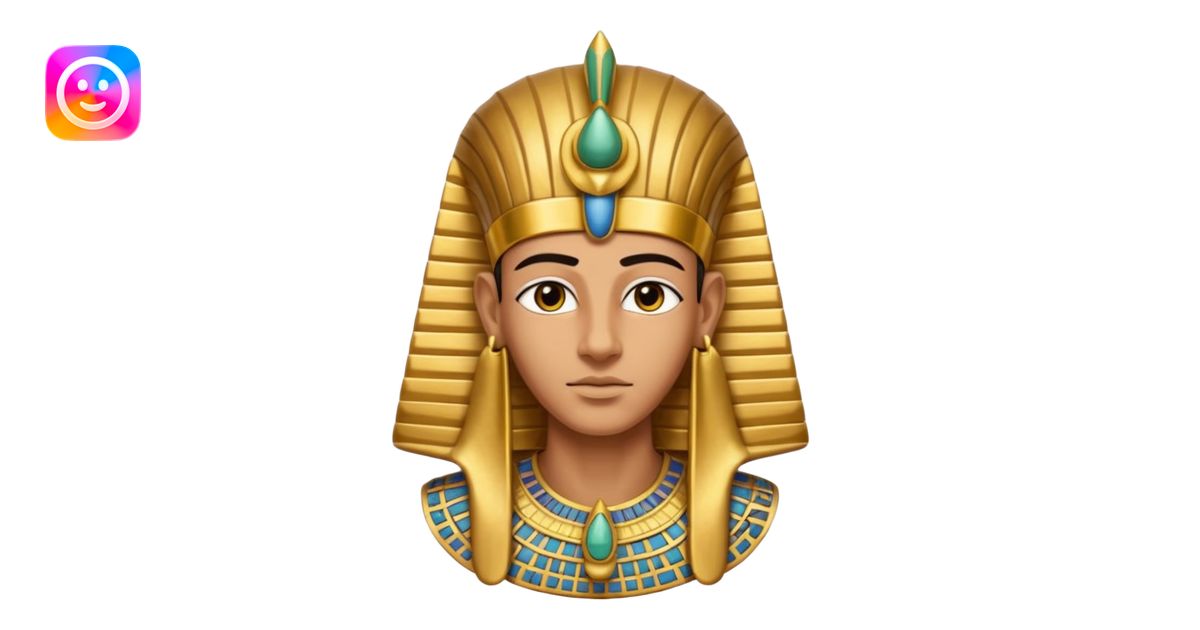Pharaoh,Ancient Egypt emoji | AI Emoji Generator