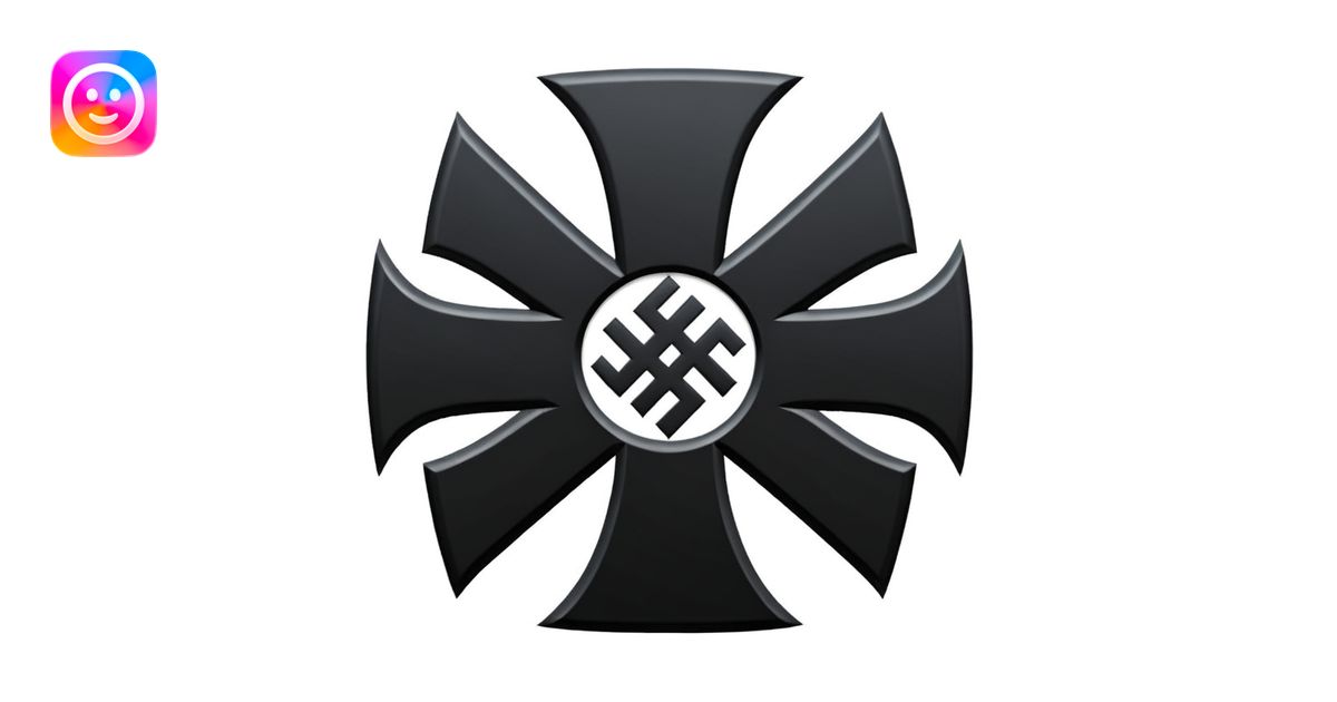 Nazi swastika emoji | AI Emoji Generator
