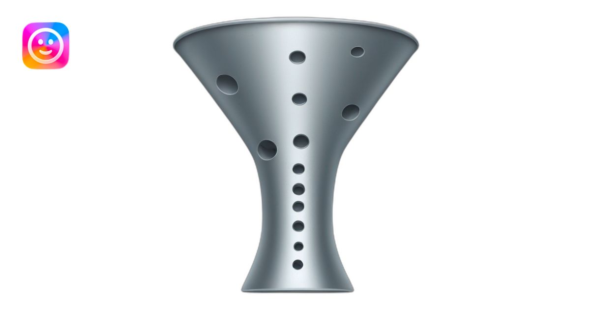 funnel with holes emoji | AI Emoji Generator