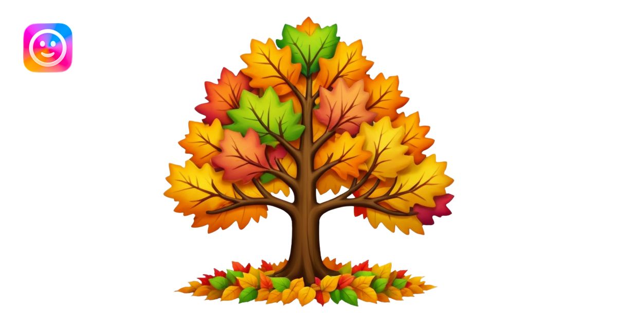 autumn trees emoji | AI Emoji Generator