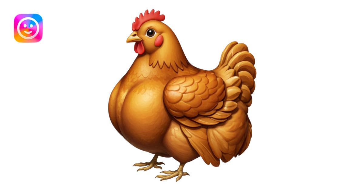 whole chicken emoji | AI Emoji Generator