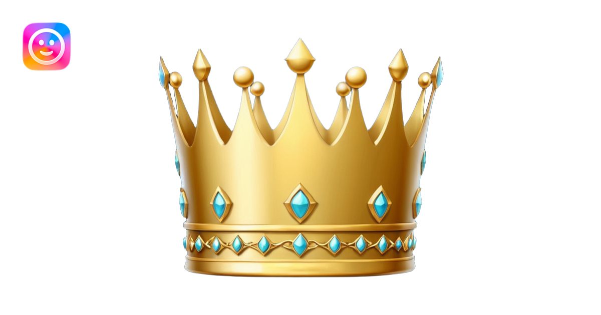 simple crown emoji | AI Emoji Generator