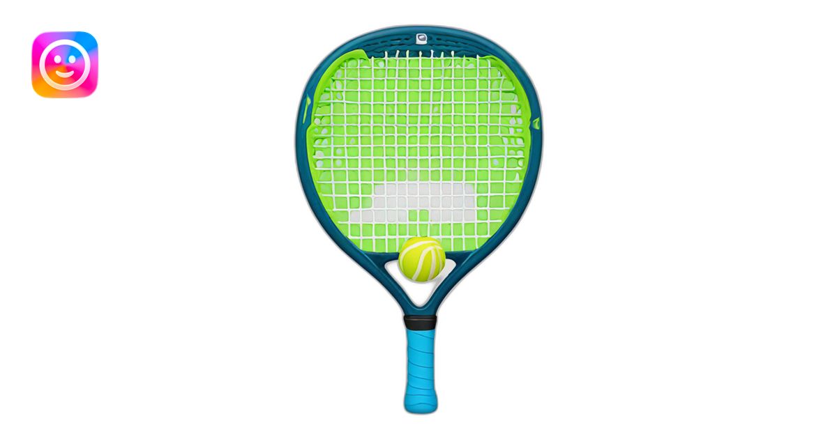 Padel racket emoji | AI Emoji Generator