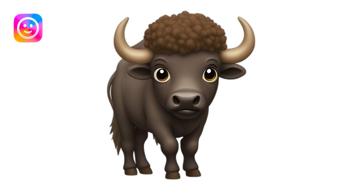 Virginia Bisonó emoji | AI Emoji Generator