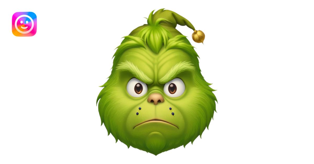 The Grinch emoji | AI Emoji Generator