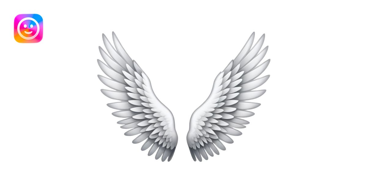 Wings both Left and right side emoji | AI Emoji Generator