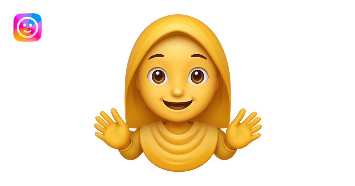 hi emoji | AI Emoji Generator