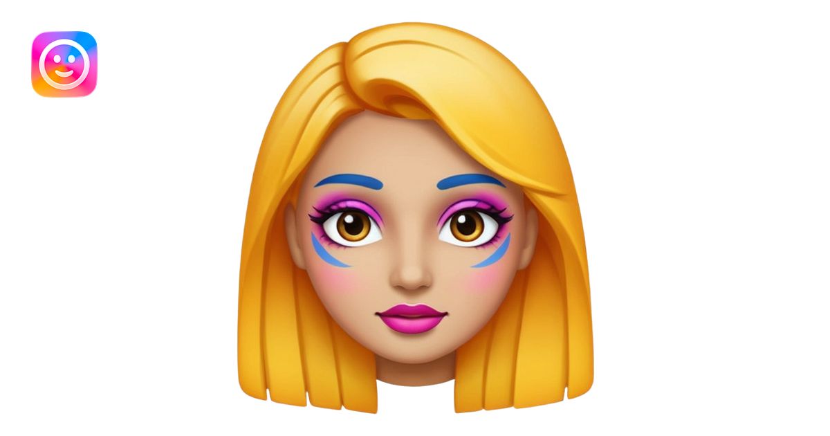 face makeup emoji | AI Emoji Generator