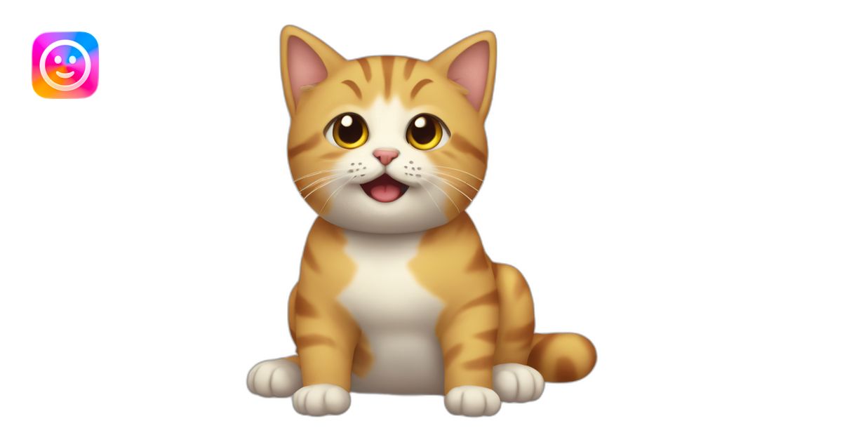 Gatito diciendo provecho emoji | AI Emoji Generator