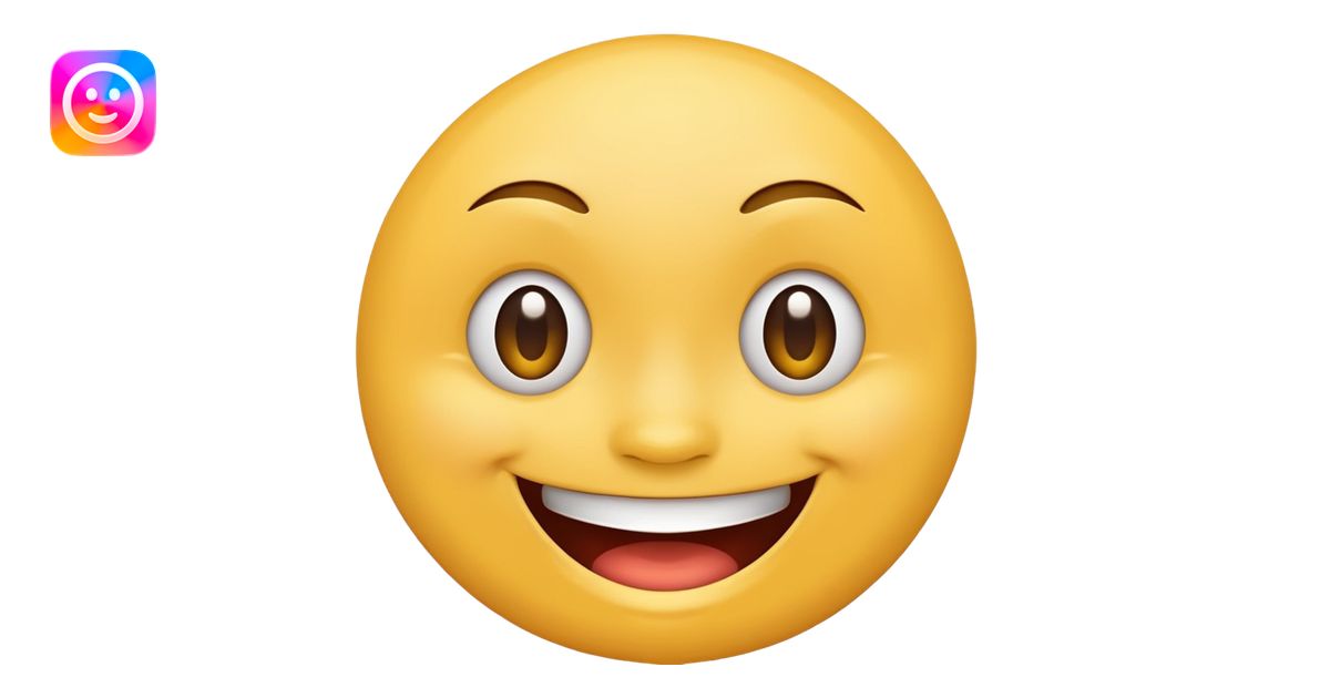fake smile normal emoji emoji | AI Emoji Generator