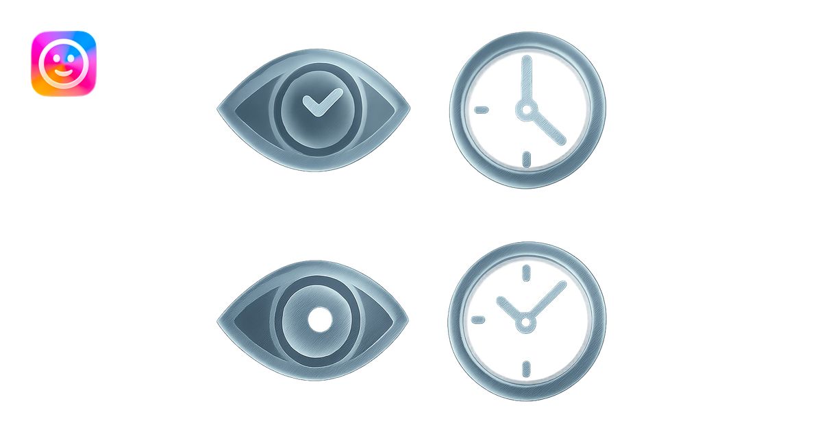 eye of chronos 3D illustration | AI Emoji Generator