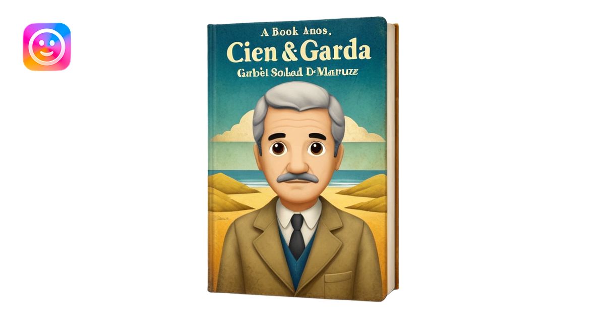 Cien años de soledad libro gabriel garcia marquez emoji | AI Emoji ...