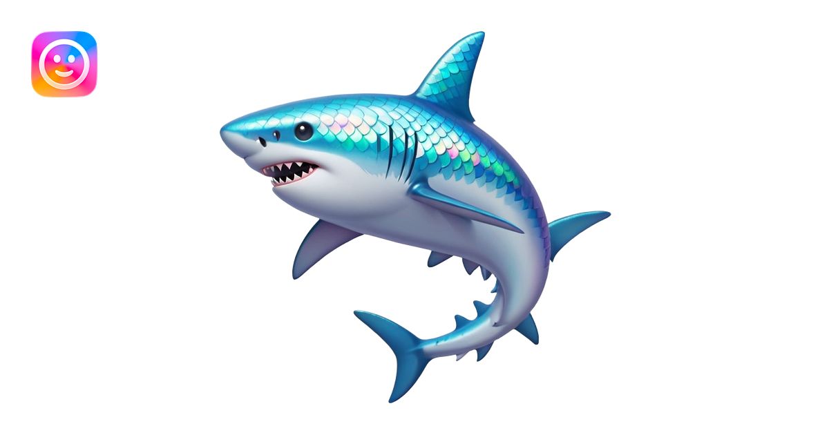 beauty shark emoji | AI Emoji Generator