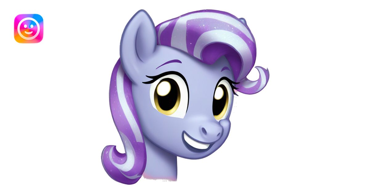 Starlight Glimmer pony My little pony emoji | AI Emoji Generator