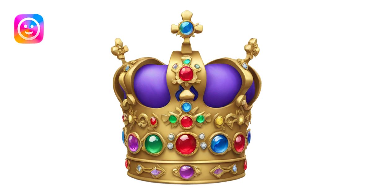 Royal Crown emoji | AI Emoji Generator