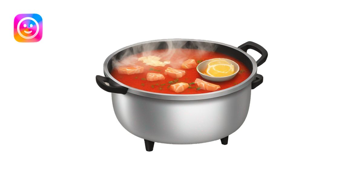 hot pot emoji | AI Emoji Generator