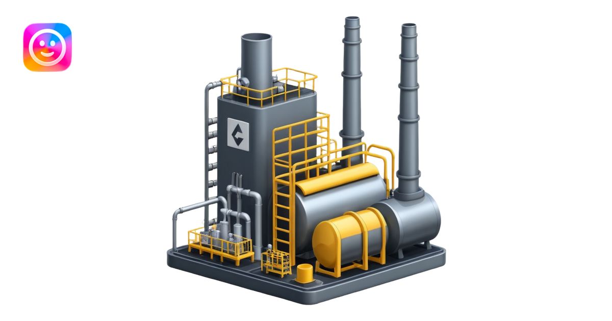 carbon capture to electricity emoji | AI Emoji Generator