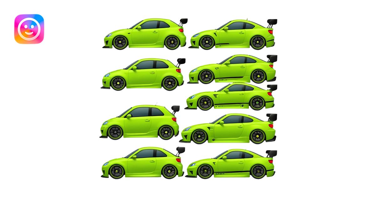 Emoji pack for R2 motorsport company, drift builds, motorsport parts ...