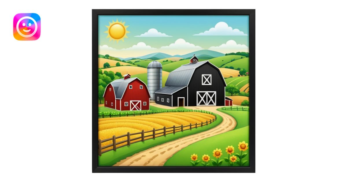 farm emoji | AI Emoji Generator