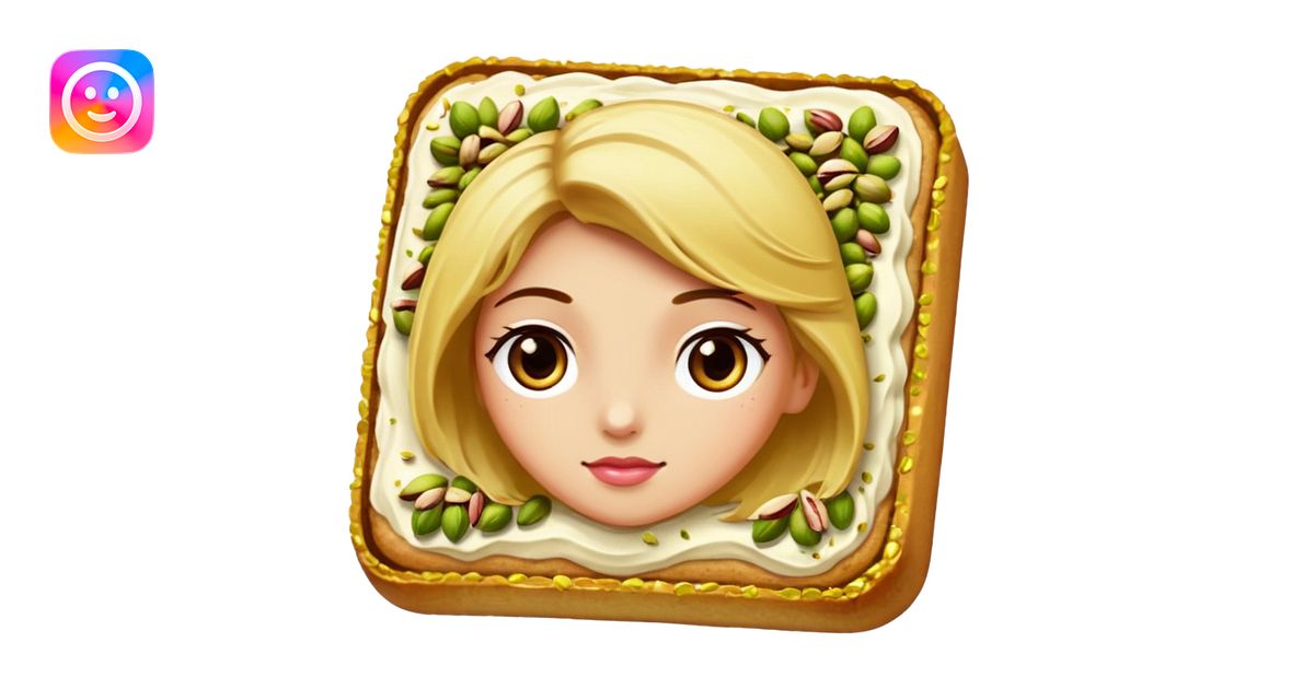 Rose pista blondie emoji | AI Emoji Generator