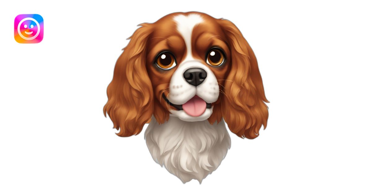 Cavalier King Charles Spaniel emoji | AI Emoji Generator