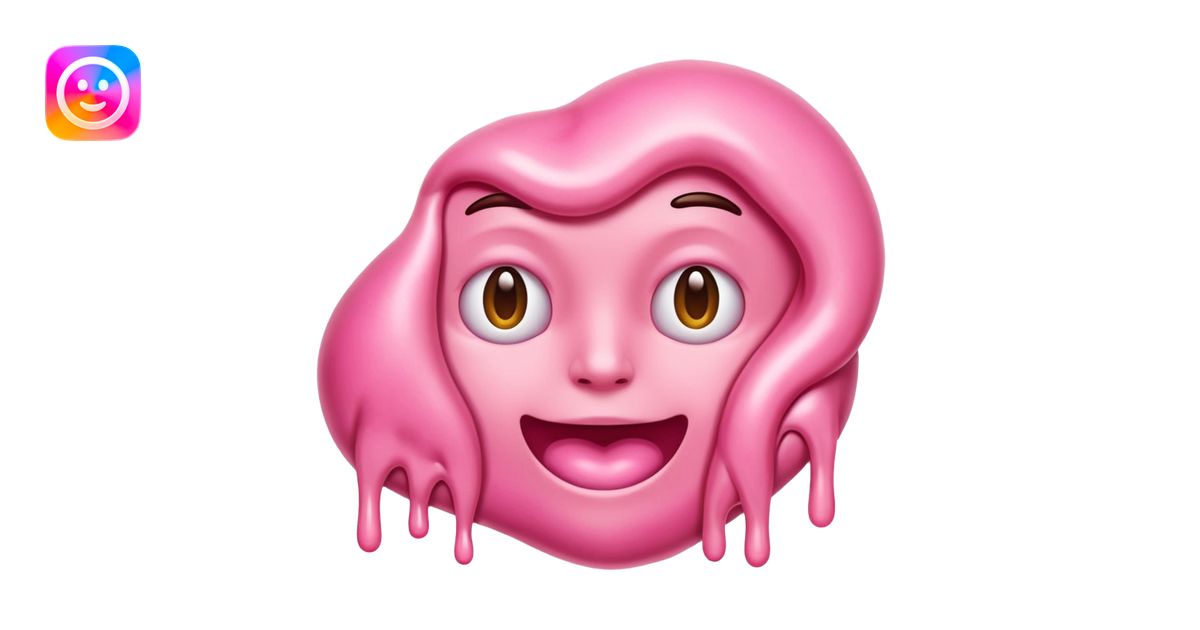 metamorphizing melted skin human emoji emoji | AI Emoji Generator