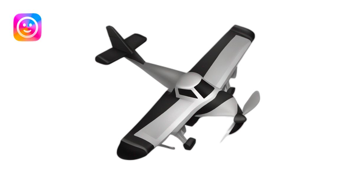 avion de combate en blanco y negro emoji | AI Emoji Generator